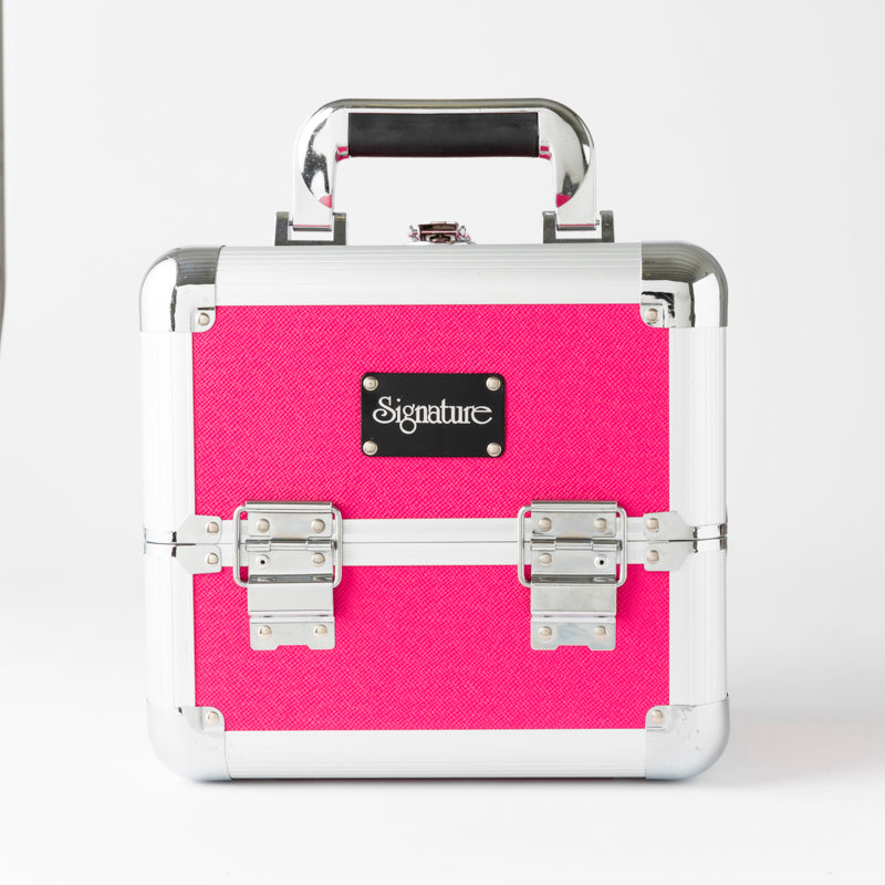 Medium Leather Makeup Box – Signature Cosmetics